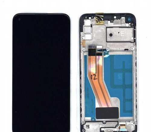 Модуль для Samsung Galaxy M11 черный с рамкой