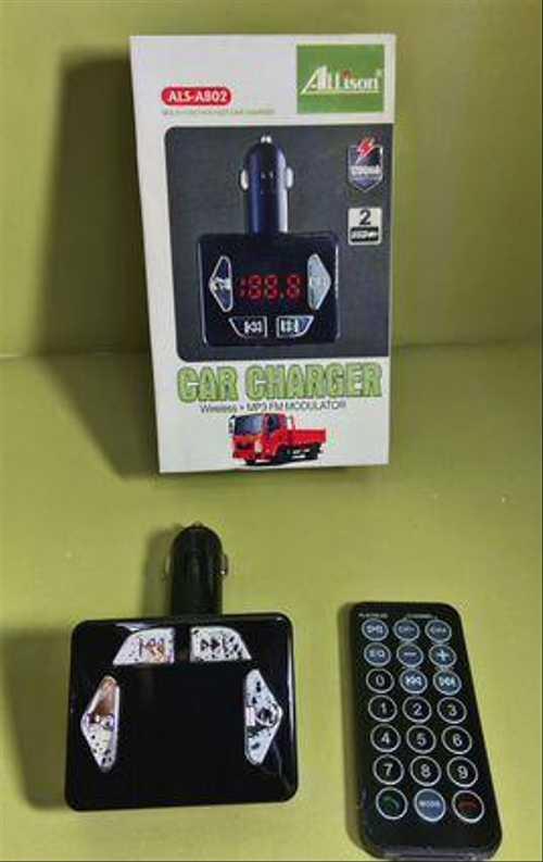 Фм модулятор BT ALS-A802