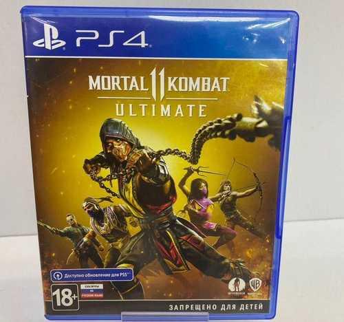 Игровые диски. Sony Playstation 4 Mortal Kombat 11 Ultimate