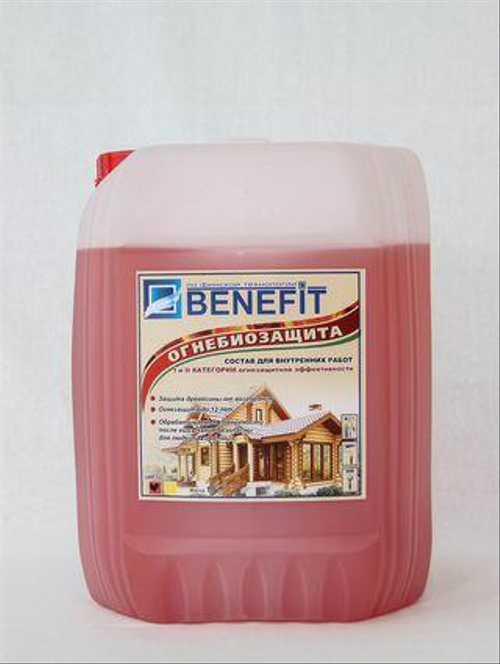 Состав огнебиозащиты benefit 10кг