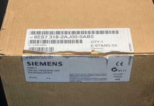 Контроллер Siemens 6ES7318-2AJ00-0AB0