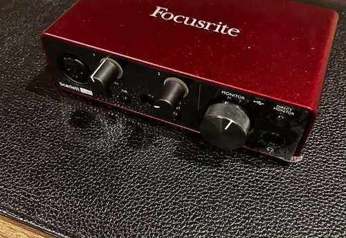 Звуковая карта focusrite Scarlett Solo 3rd Gen