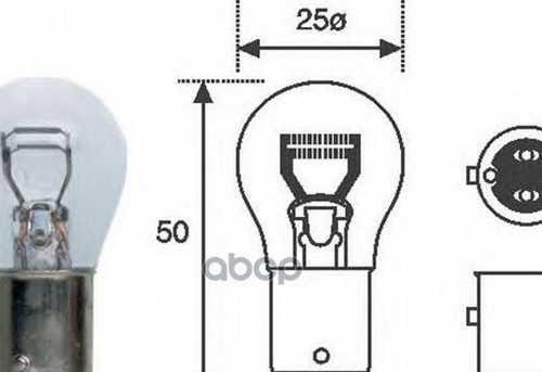 P21 5W 12MM лампа (P21/5W) 12V BAY15d стоп/габ