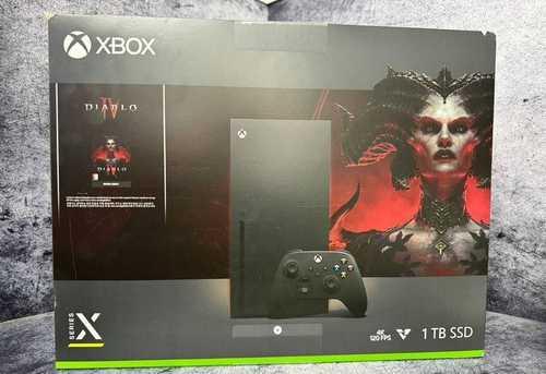 Xbox Series X 1TB Diablo IV, черный