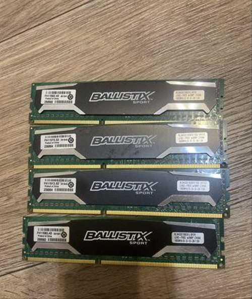 Оперативная память ddr3 4х4 16gb