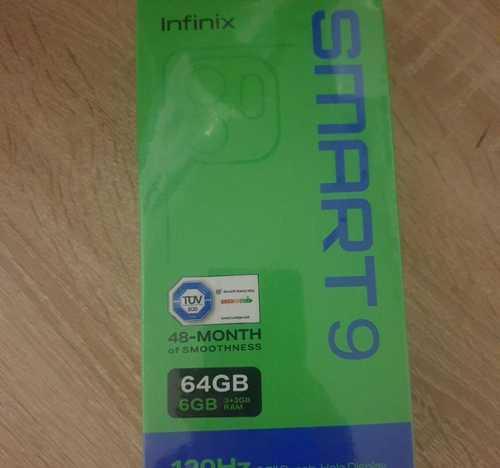 Infinix Smart 9, 3/64 ГБ