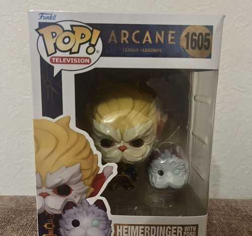 Набор Funko pop arcane Ekko и Heimerdinger Аркейн