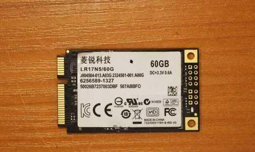 Твердотельный накопитель SSD Msata 60GB