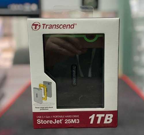 Внешний жесткий диск Transcend StoreJet 25M3 1TB