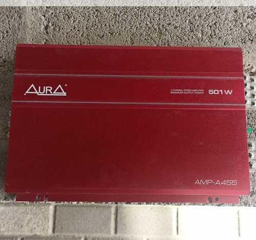 Усилитель 4 канальный aura A455 501w