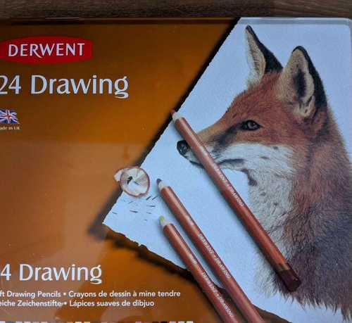 Derwent drawing 24 карандаши