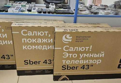 Новый Телевизор Sber SDX-43F2012S 43 (109 см) FHD