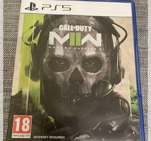 Call of duty modern warfare 2 ps5 диск бу