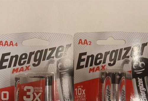 Батарейки аа,ааа Energizer