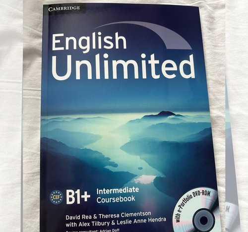 Учебник English Unlimited Coursebook B1 