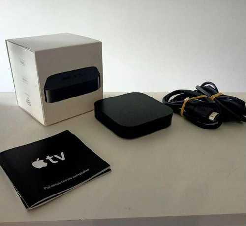 Apple Tv Gen 3. Коробка И Комплект