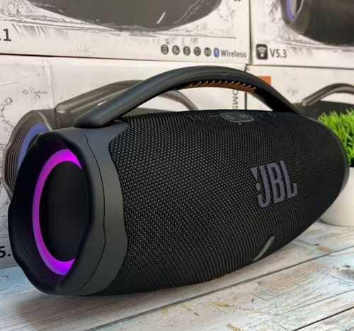 Колонка JBL Boombox 3 LED Новая