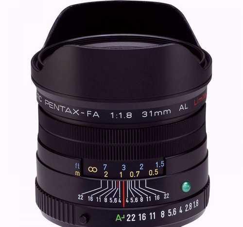 Объектив Pentax SMC FA 31mm f/1.8 AL Limited Black