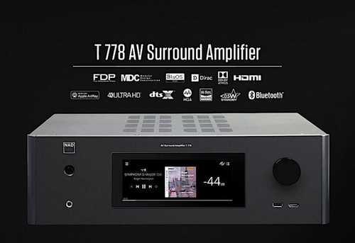 NAD T778 AV Receiver 4K UHD (В Наличии)