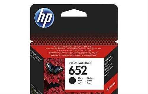 Картридж HP 652 Black Ink Cartridge f6v25ae