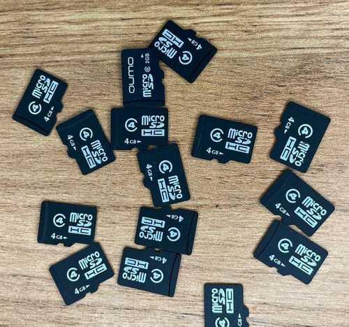 Карта памяти microsd 4 гб