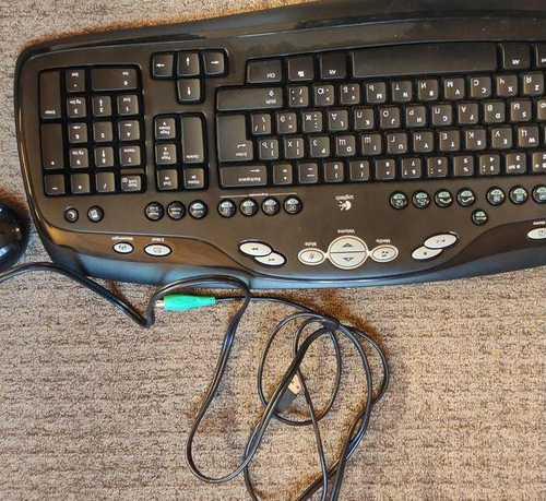 Клавиатура и мышь Cordless Desktop LX 300