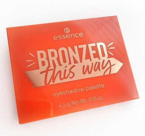 Essence Палетка теней для век bronzed this WAY