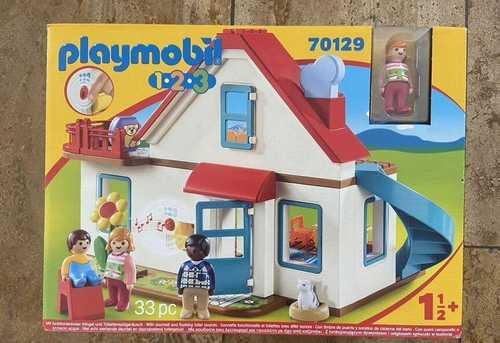 Новый Playmobil 1.2.3 70129 Домик со звуком (+1.5)