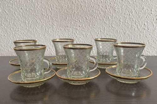 Чайный сервиз турецкие чашки для чая
