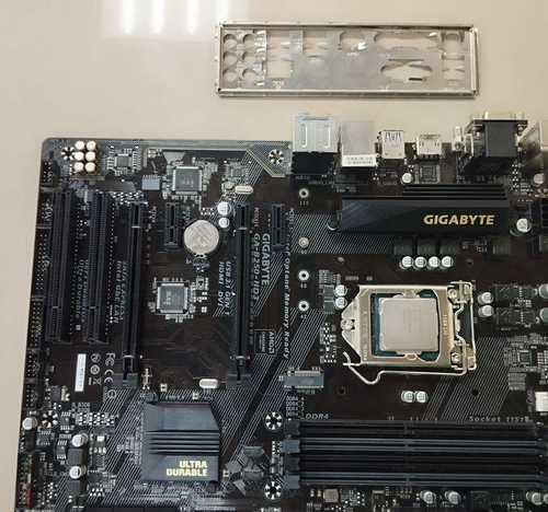 Материнская плата, процессор i5-7400, LGA 1151