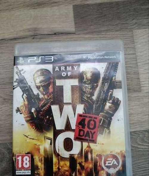 Army of two. Игра на ps3 (PlayStation 3)