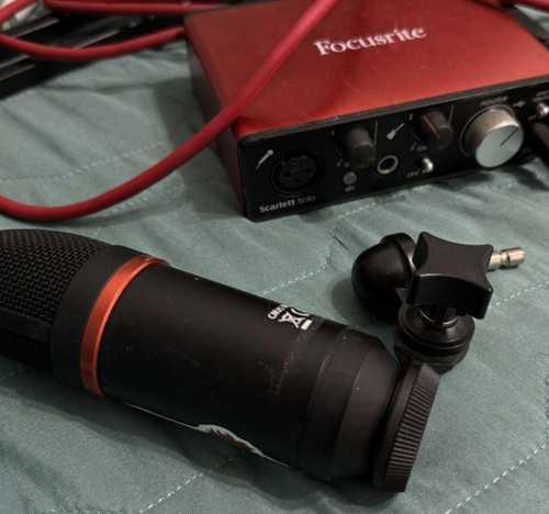 Звуковая карта focusrite scarlett solo