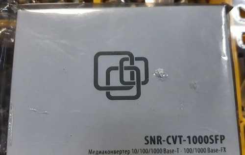 Медиаконвертер SNR CVT-1000-SFP