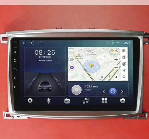 Магнитола Toyota Hilux Surf 96-02 Android 4 64