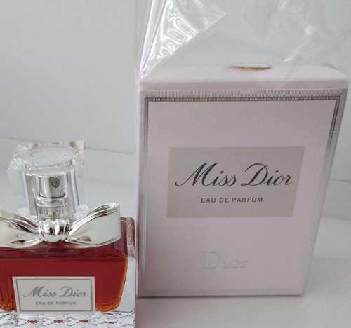 Miss dior eau de parfum 30мл