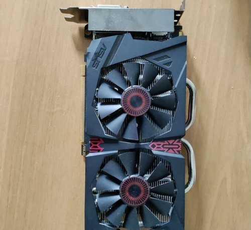 Видеокарта Asus strix r7 370 2gb