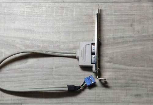 USB планка на заднюю панель компьютера