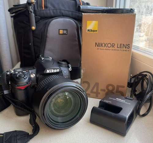 Фотоаппарат nikon d700 объектив AF Nikkor 24-85 мм