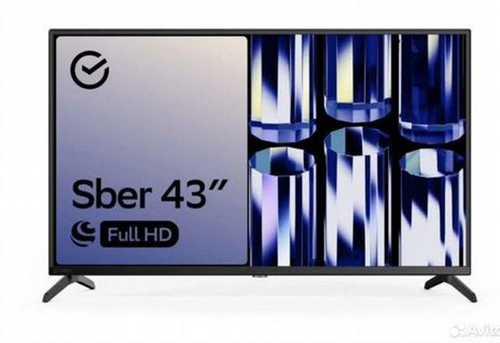 Телевизор Sber SDX-43F2012B, 43"(109 см), FHD