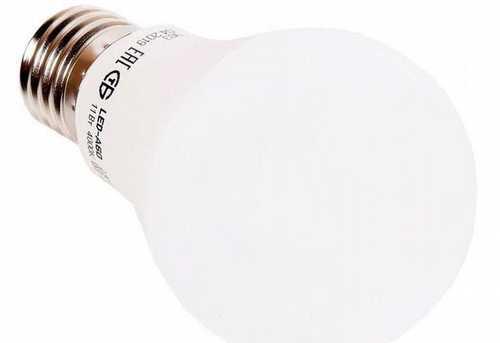 Лампа светодиодная LED 11вт E27 белая ECO IEK LLE