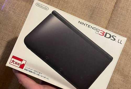 Оригинальная коробка для Nintendo 3DS LL Black