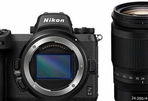 Беззеркальный фотоаппарат Nikon(Z6 II + 24-200 f/4