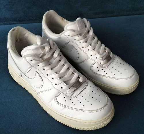 Кроссовки nike air force 1 белые