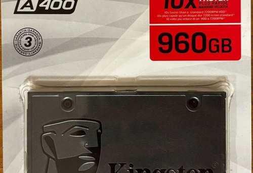 Новый SSD Kingston a400 960gb