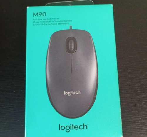 Мышь проводная logitech М90