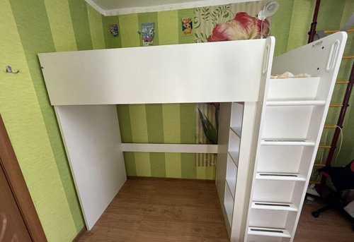 Кровать чердак икея (stuva IKEA)