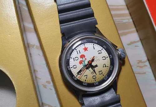 Командирские часы, новые, 1995 год, в коробке