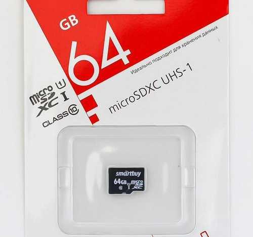 SmartBuy microsdxc 64Gb UHS-I