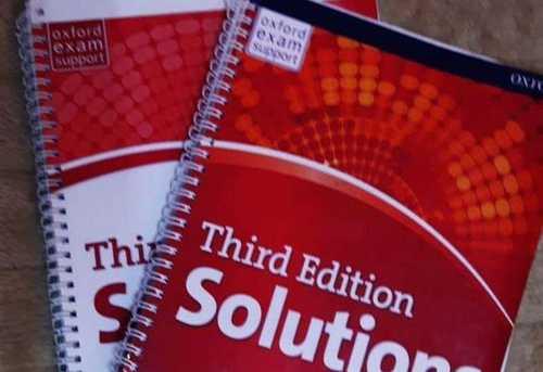 Учебник и тетрадь Solutions pre intermediate