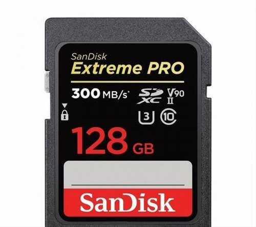 SanDisk SD 128GB Extreme Pro UHS-II U3 4K V90 R300